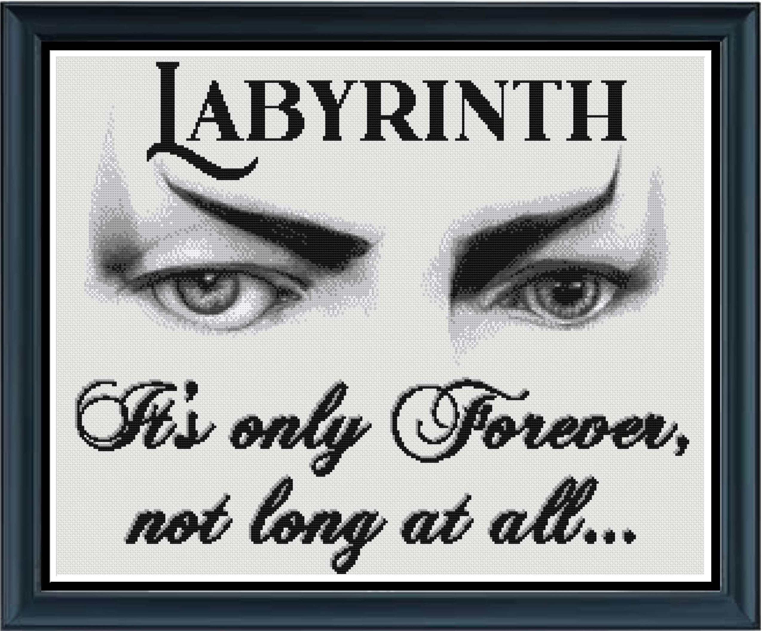 Labyrinth David Bowie Eyes - Etsy