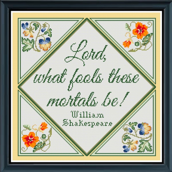 Lord What Fools These Mortals Be - Etsy