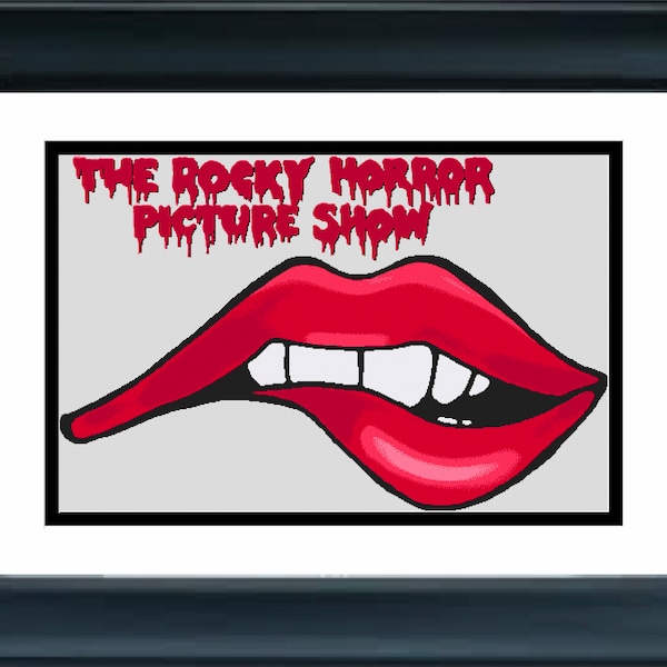 The Rocky Horror Picture Show Lips Svg - Etsy