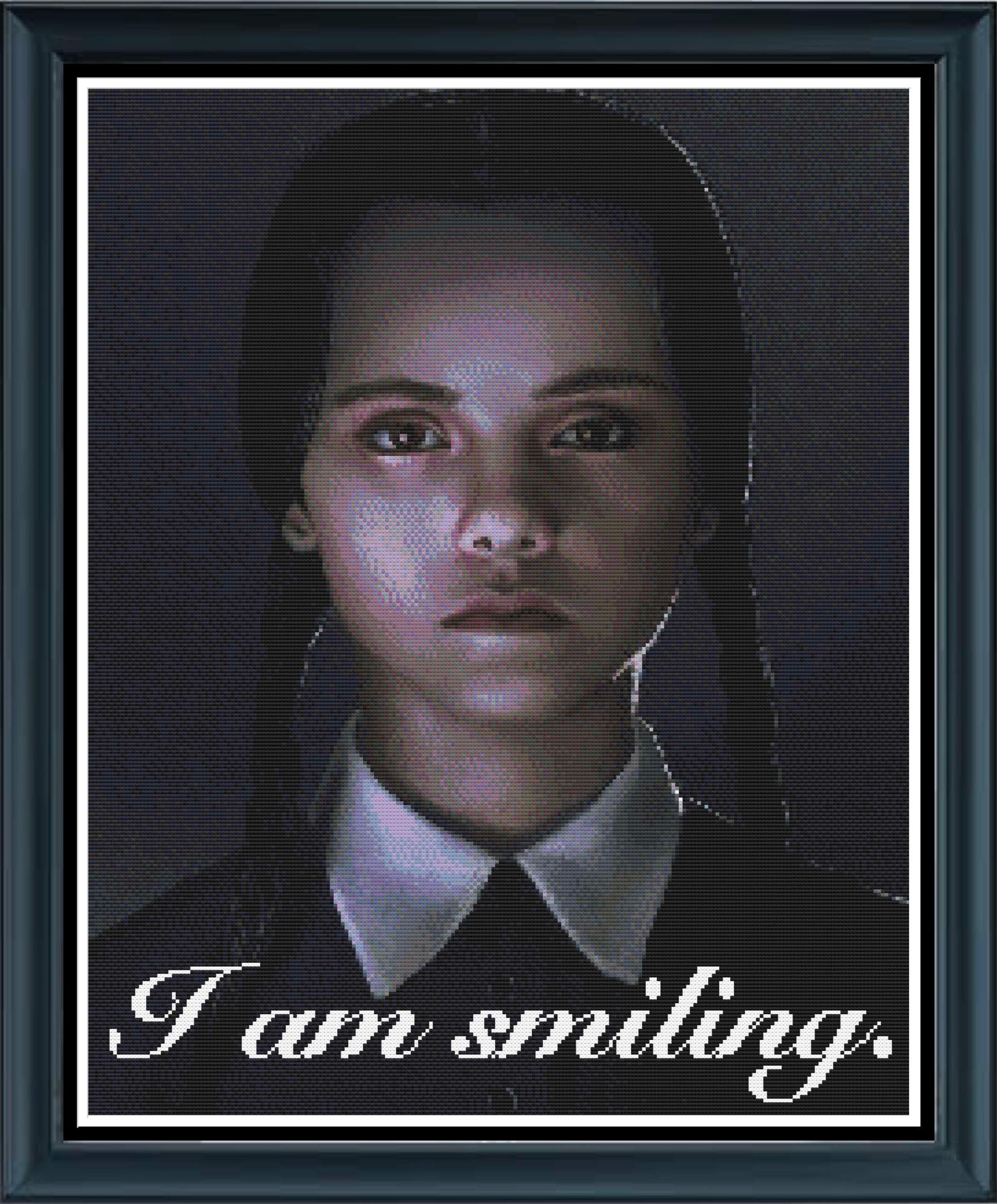 Smiling Wednesday Addams Smiling Wednesday Addams