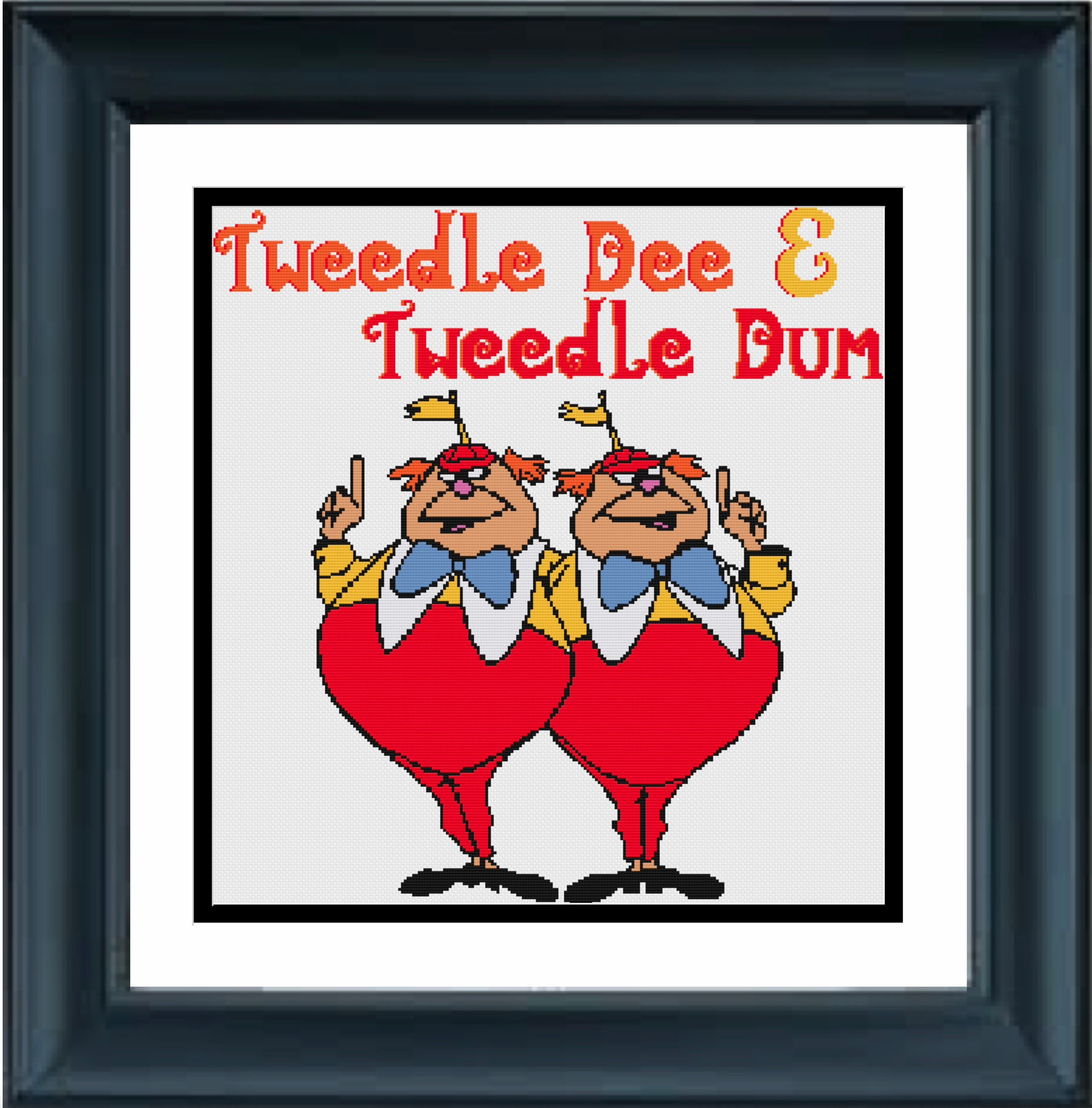 Tweedle Dee And Tweedle Dum Clipart School