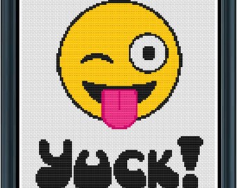 Yuck Emoji - Etsy