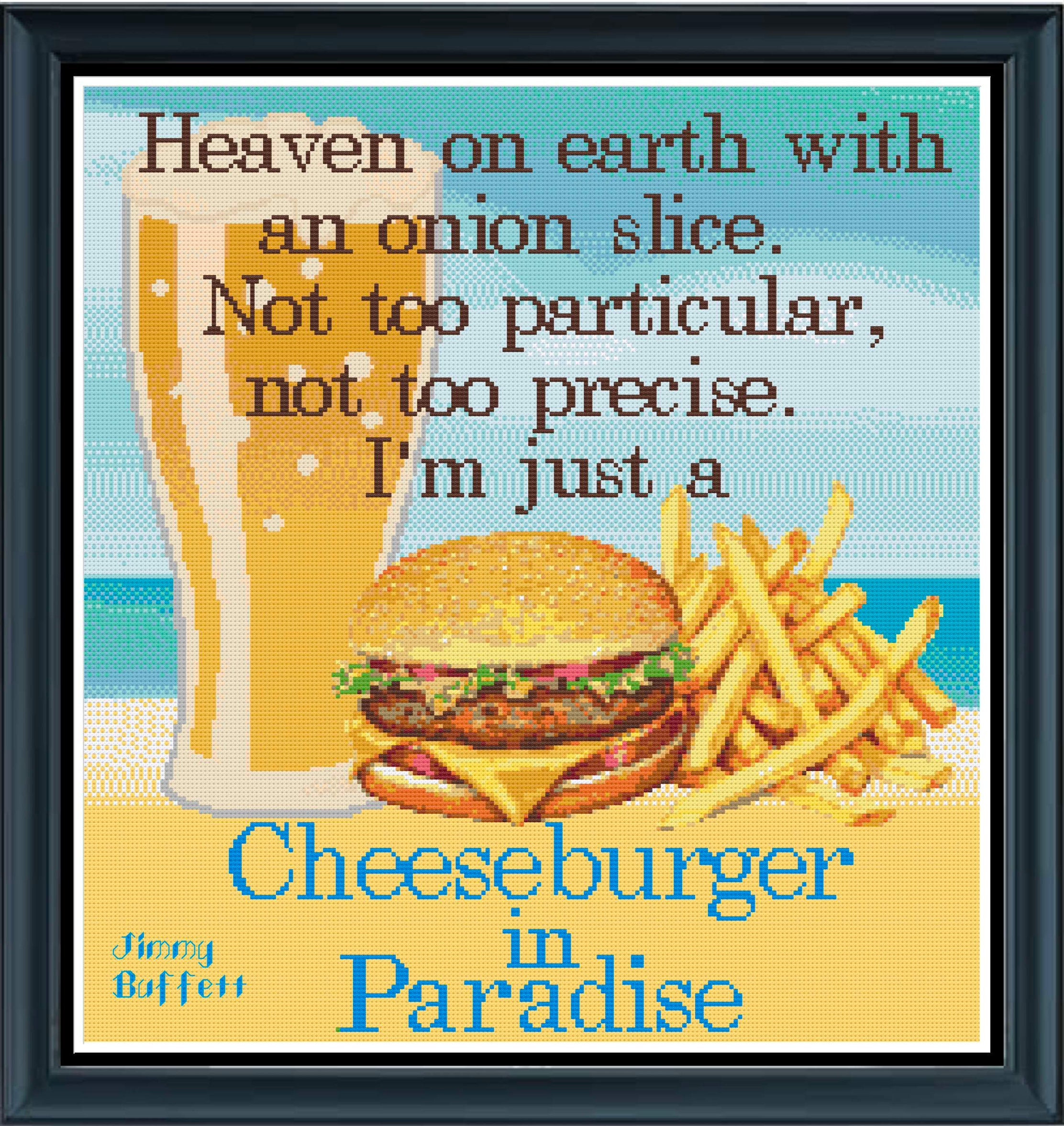 Jimmy Buffett Cheeseburger in Paradise - Etsy