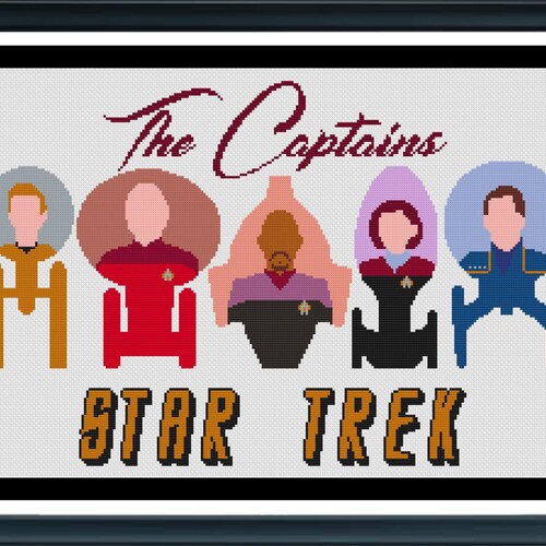 Star Trek: the Next Generation PDF Cross Stitch Pattern - Etsy