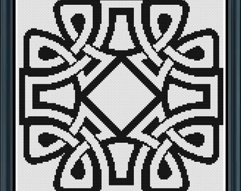 Celtic Knot Counted Cross Stitch Kit - Etsy