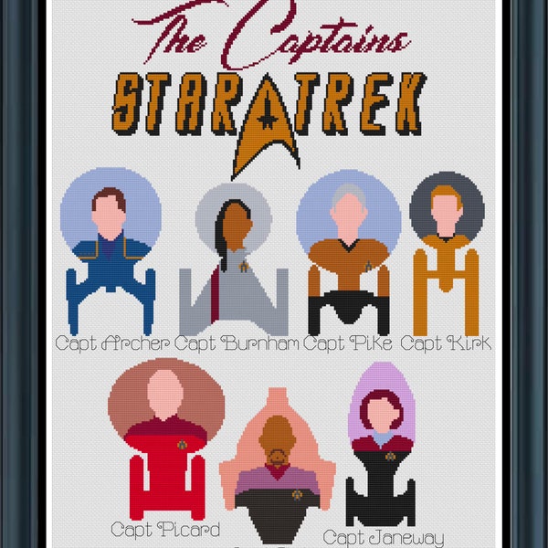 Star Trek Pattern - Etsy