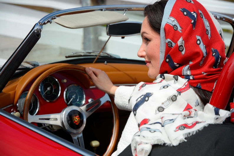 2-tone Porsche Scarf - Etsy
