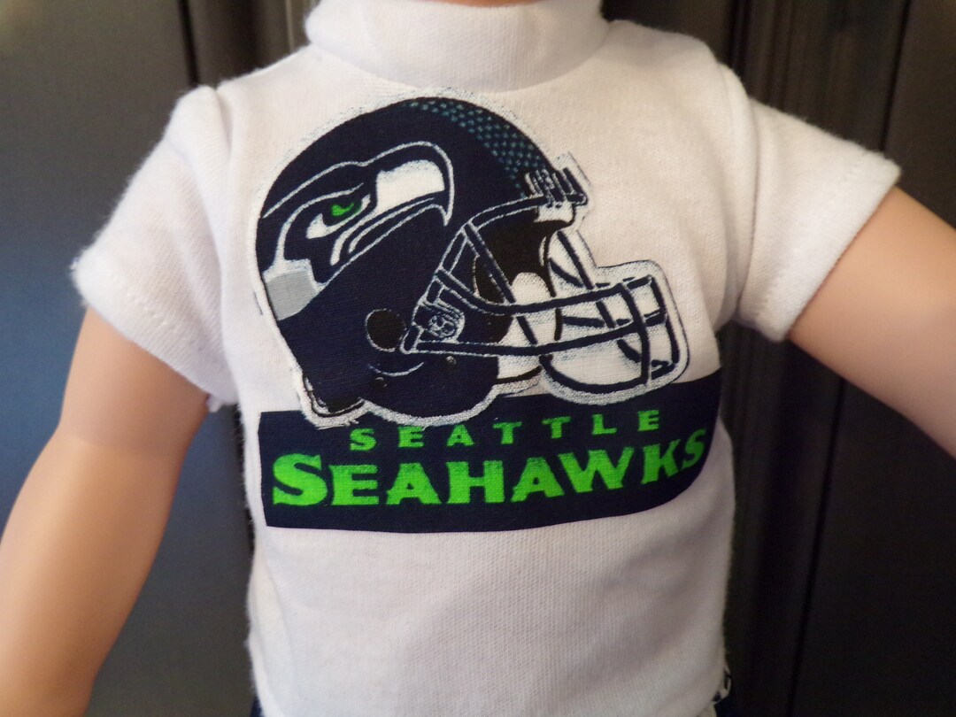 18 Doll Seattle Seahawks White Helmet Cheer Outfit - Etsy