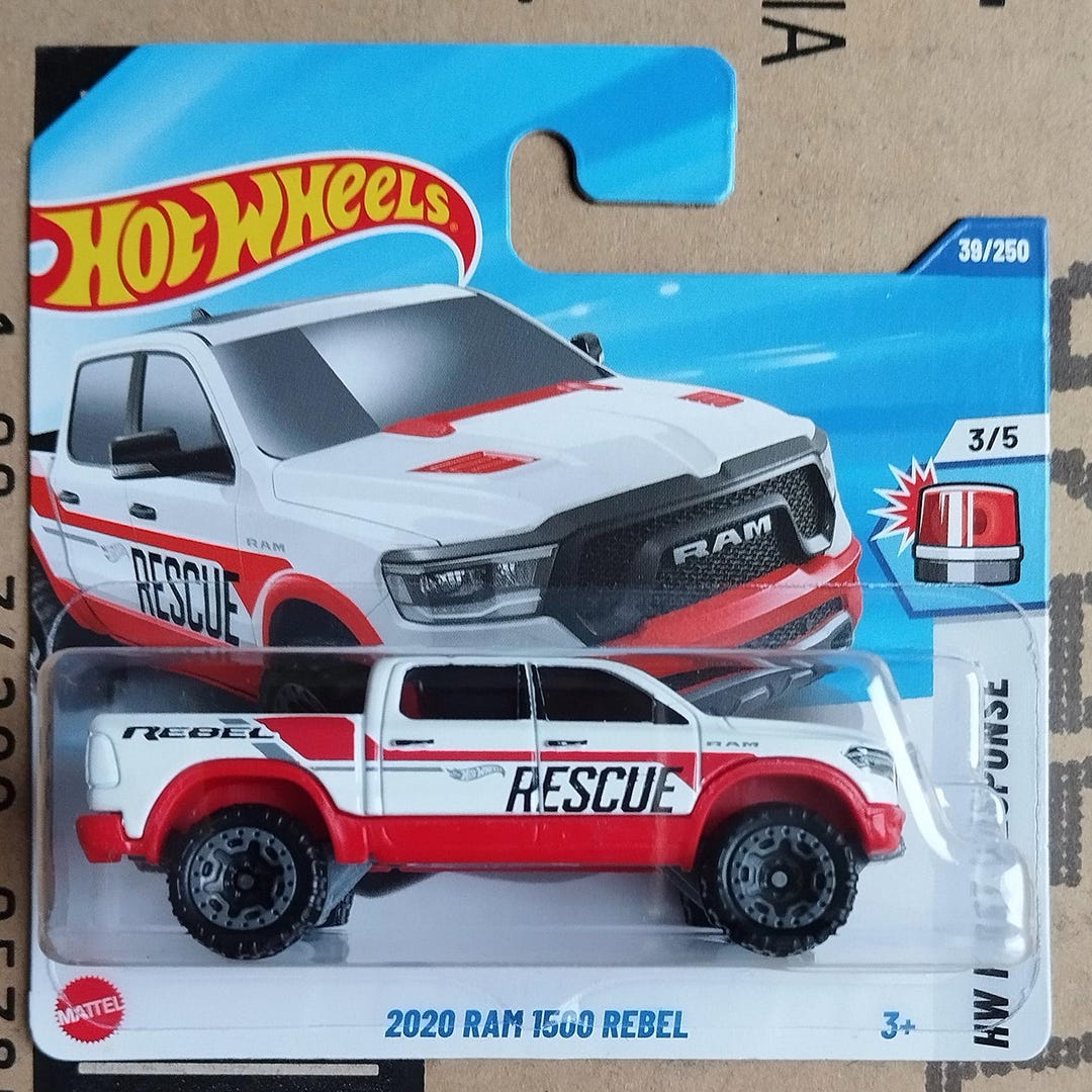 Hot Wheels Dodge RAM 1500 Rebel Diecast Scale Model | American Offroad ...