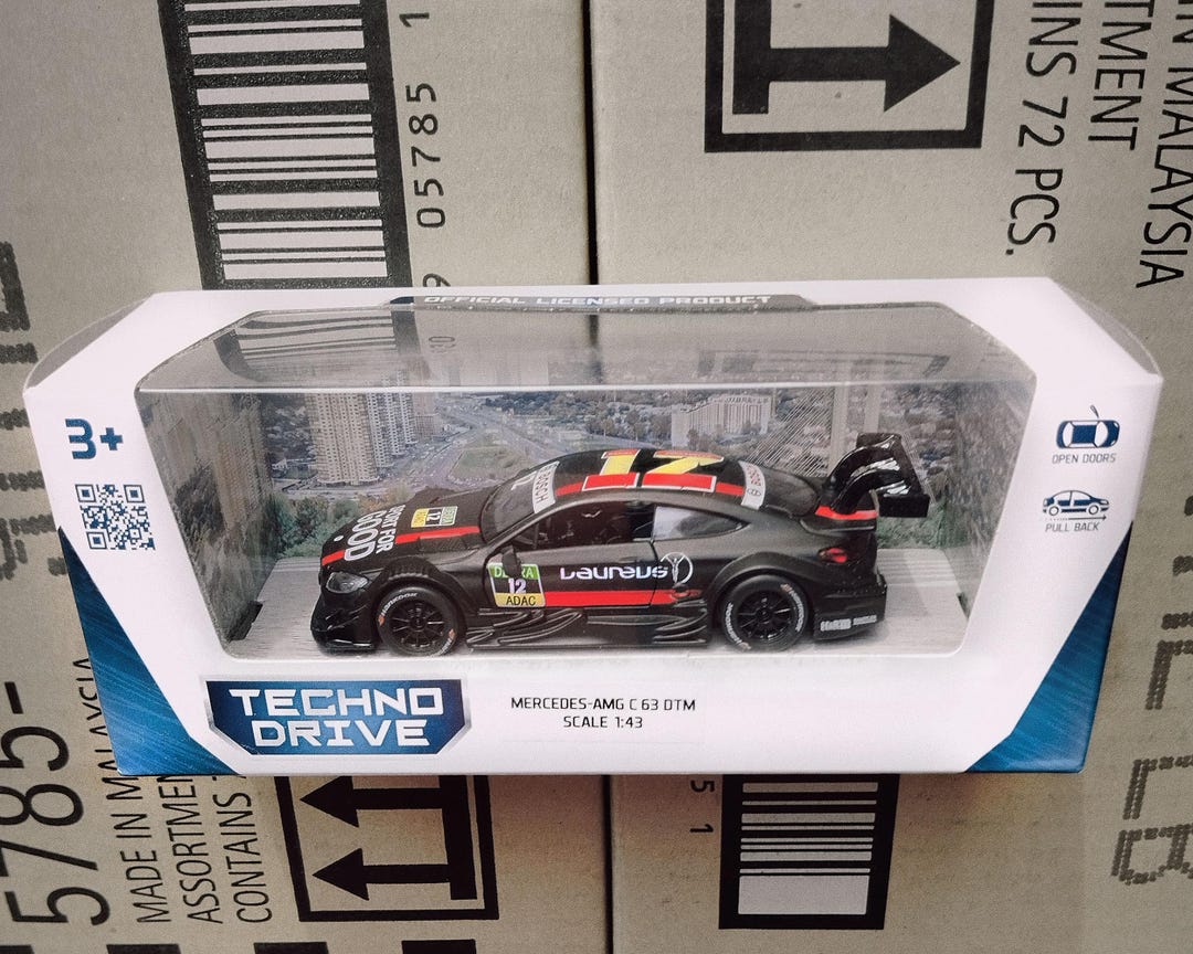 MERCEDES AMG C63 DTM Daniel Juncadella 12 Official Licensed Diecast 1/ ...