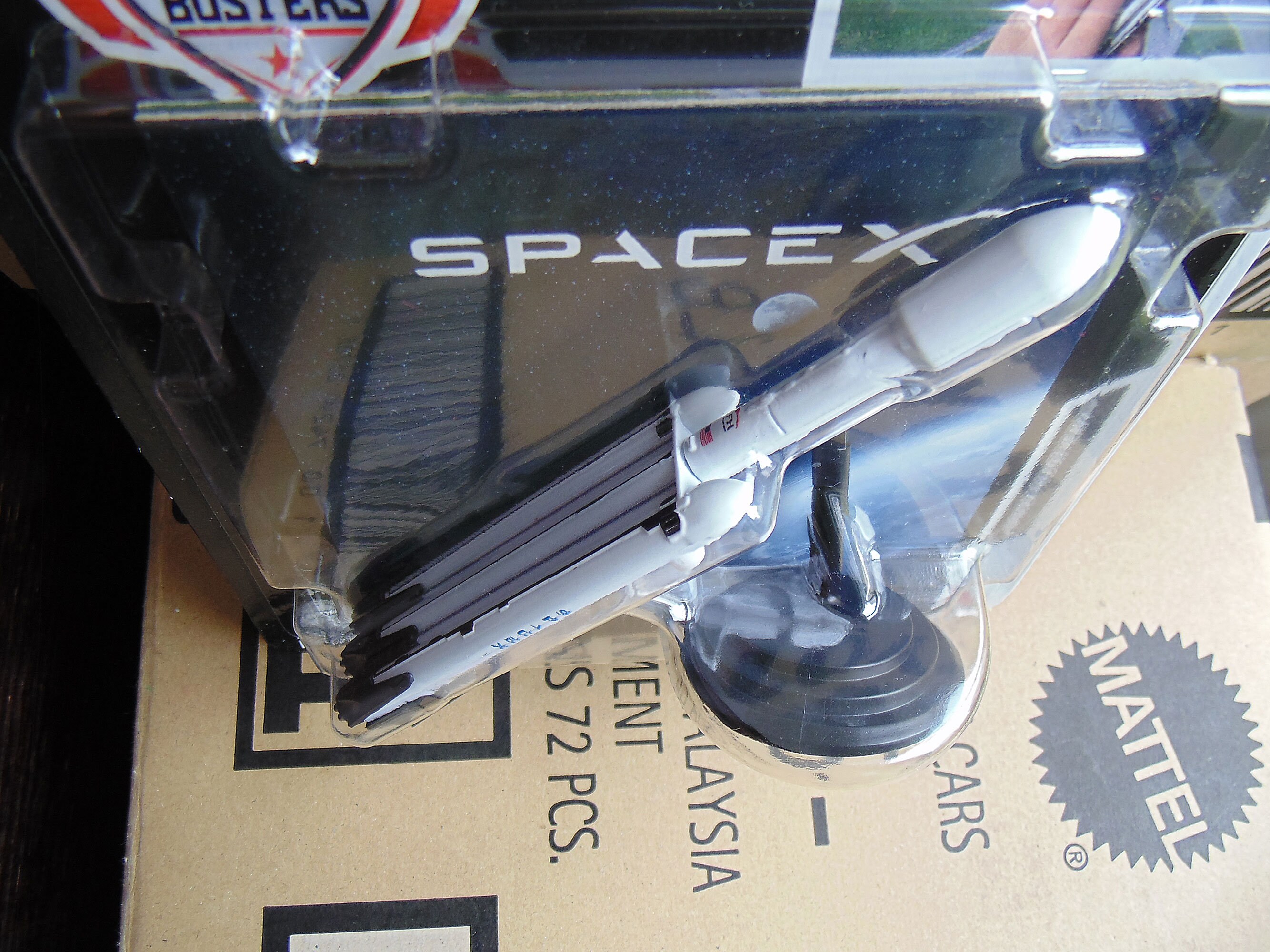 Matchbox Spacex Falcon Heavy Diecast Scale Model, Elon Musk Rare Find ...