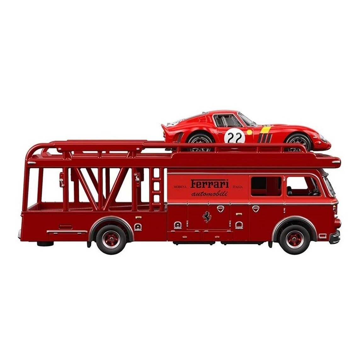 Hot Wheels Premium Ferrari 250 GTO & Fiat 642 RN2 Bartoletti Team ...