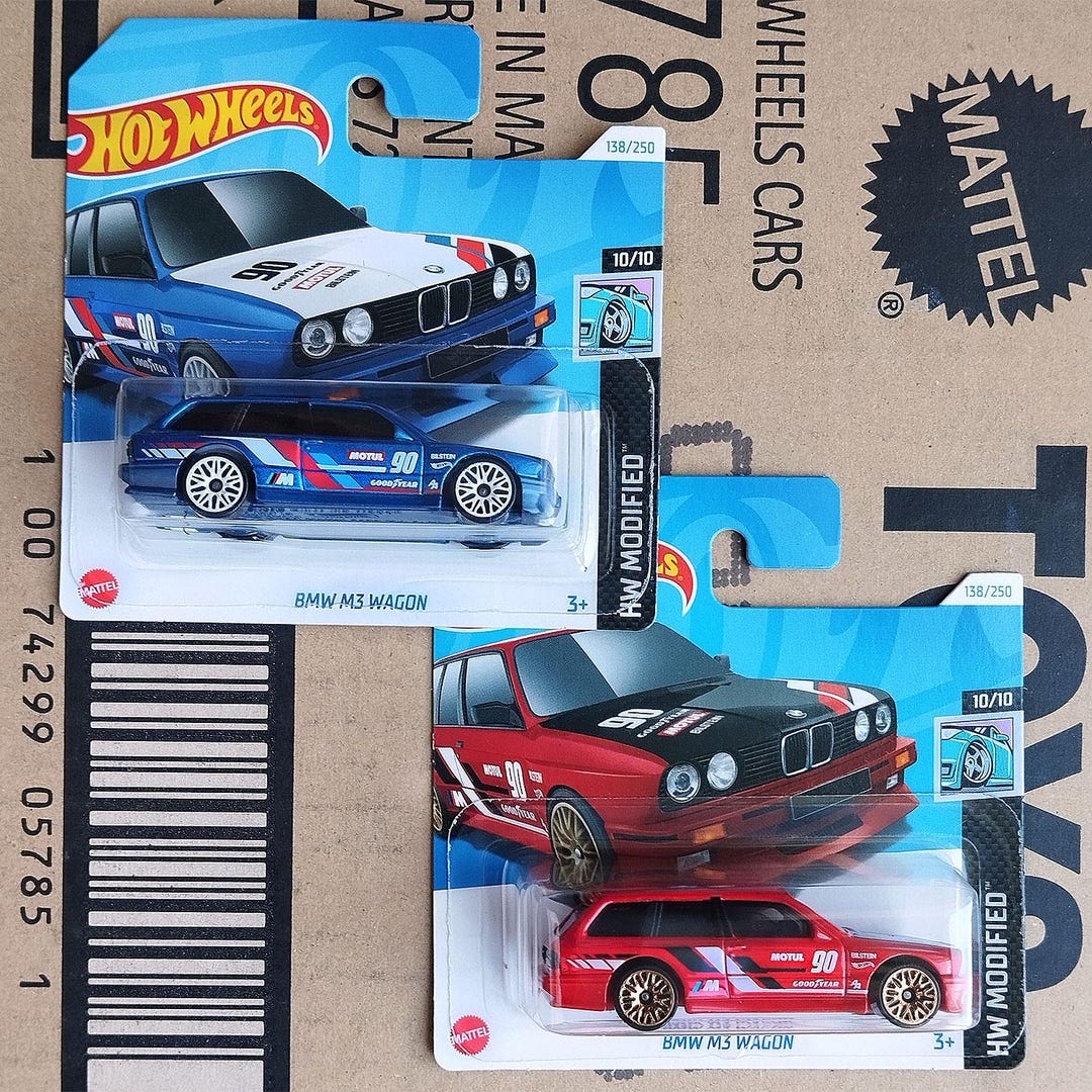 2 Hot Wheels BMW M3 WAGON Diecast Scale Models Set | Rare Collectible ...
