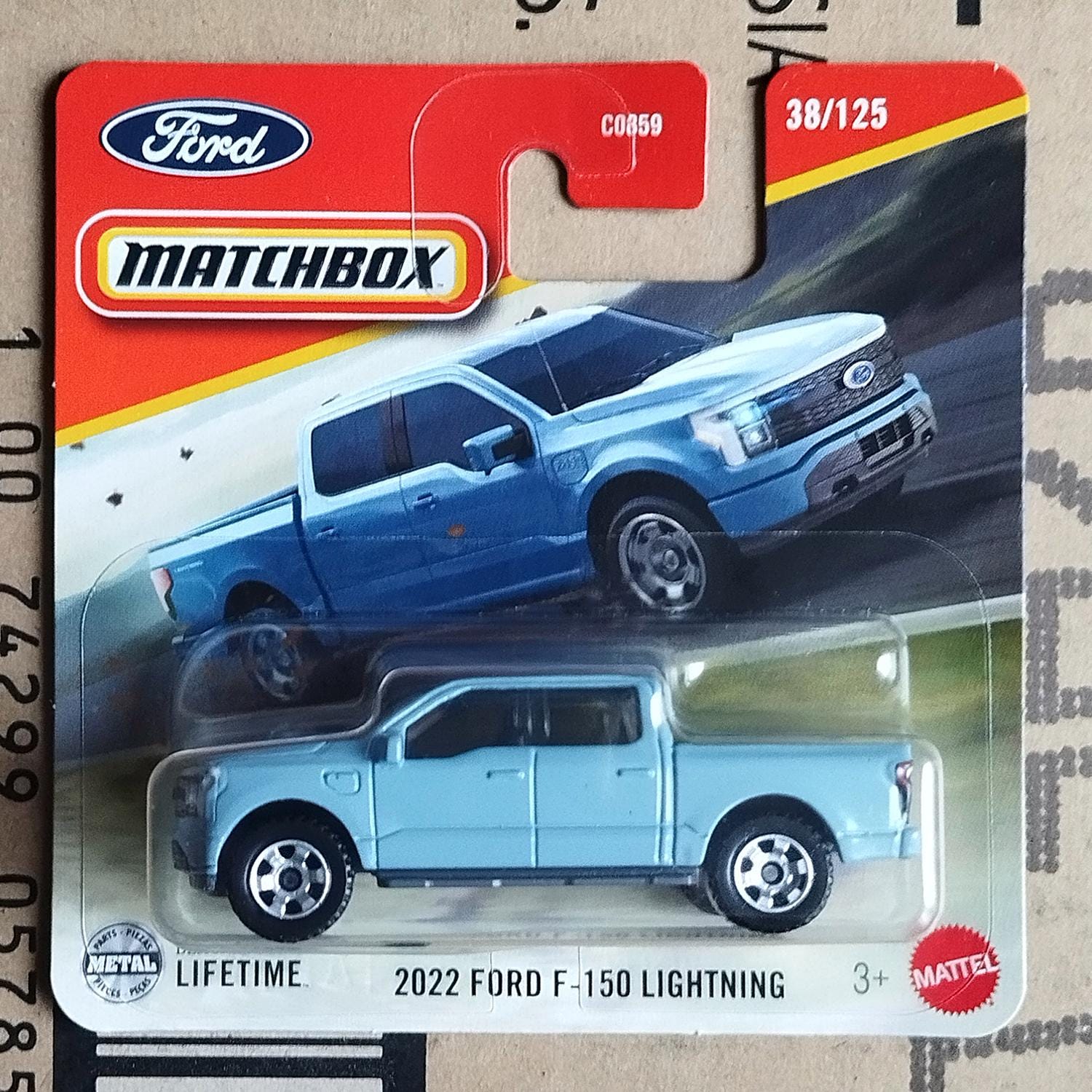 2025 Matchbox Car - 2017 Ford F-150 Lighting Diecast 1/64 Scale Model ...