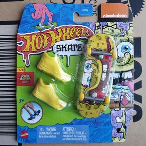 Modelo de patín de Bob Esponja de Hot Wheels, fundición a presión, a ...
