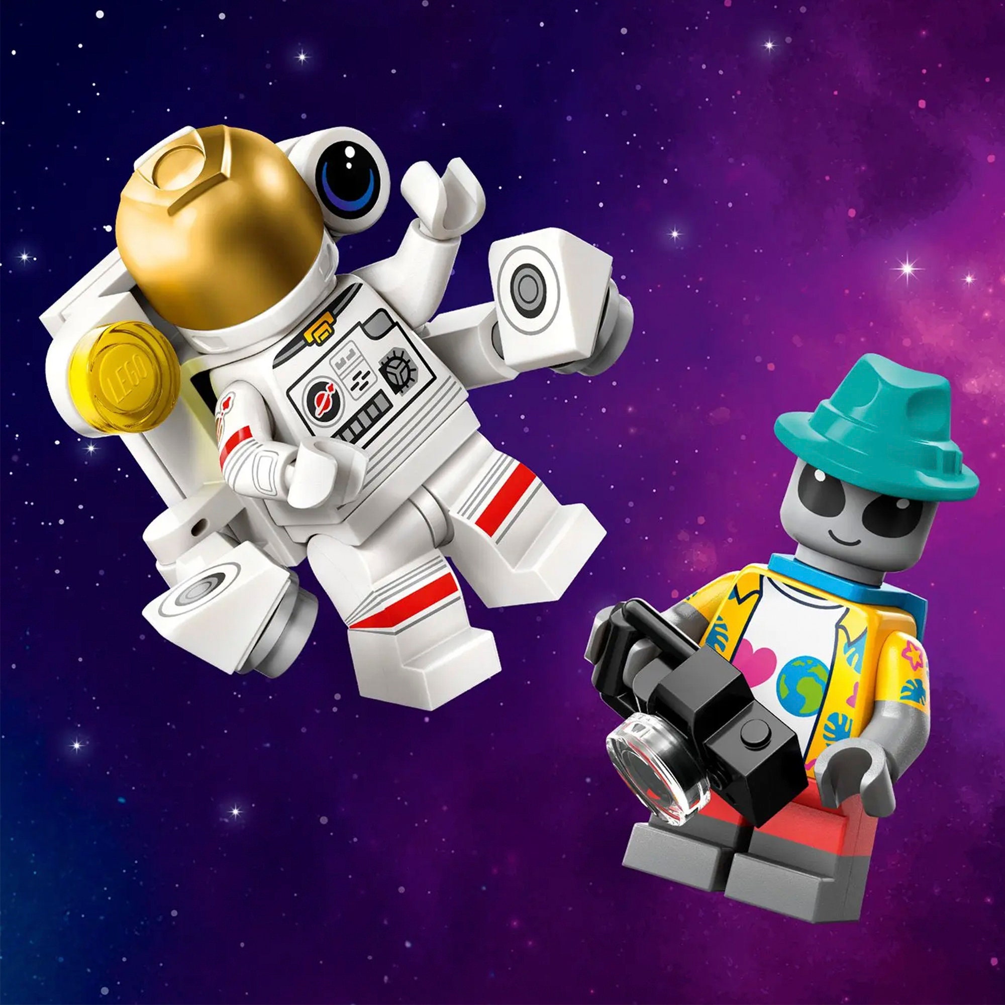 LEGO Minifigures 71046 Series 26 SPACE Themed Collectible Minifig Complete Set of 12 Figures ...