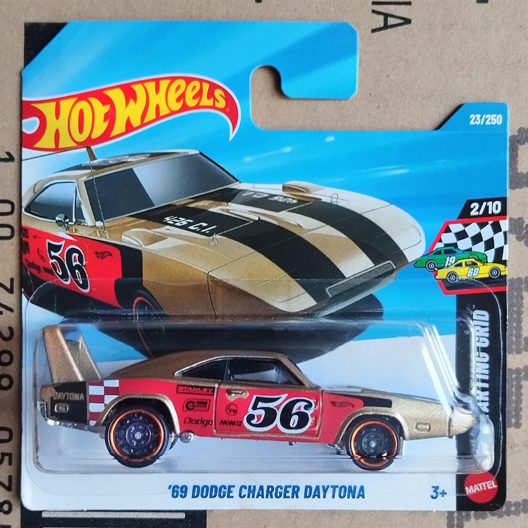 Rare Hot Wheels - 1969 Dodge Charger Daytona Diecast 1/64 Scale Model ...
