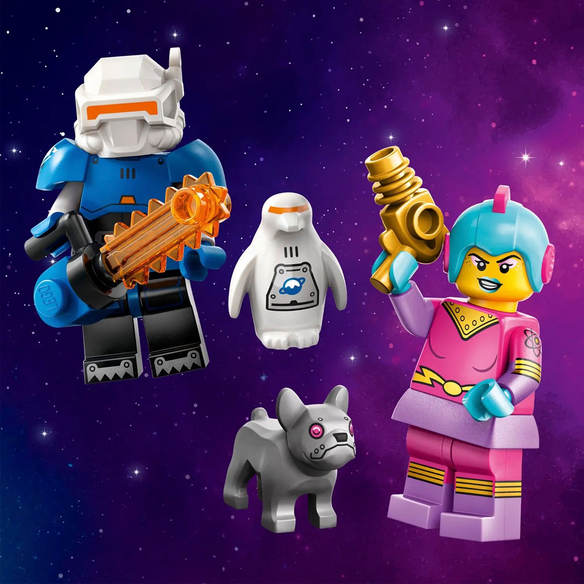 LEGO Minifigures 71046 Series 26 SPACE Themed Collectible Minifig Complete Set of 12 Figures ...