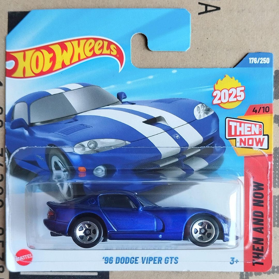 Rare Hot Wheels 1996 Dodge Viper GTS Diecast 1/64 Scale Model ...
