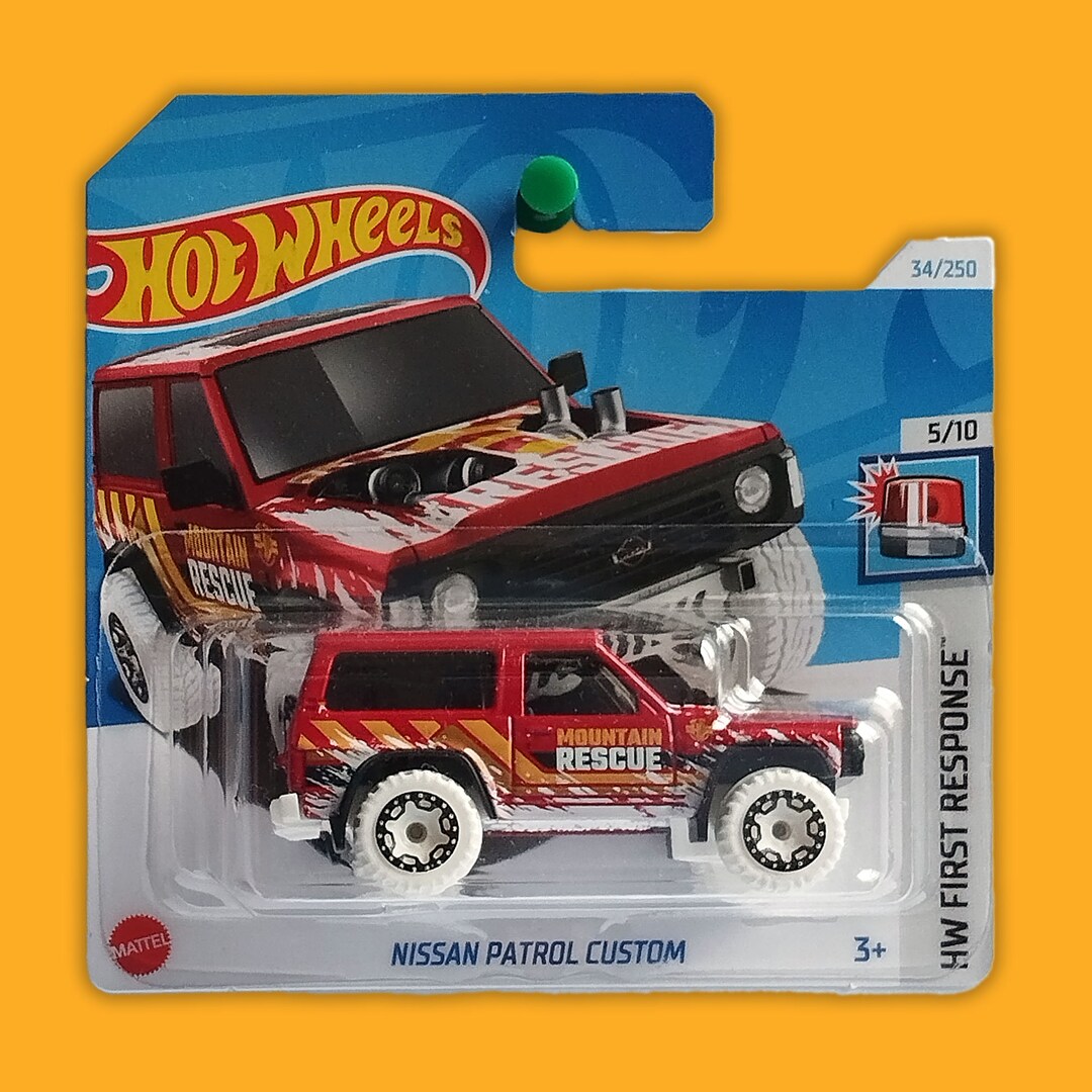 Mattel Hot Wheels Car Nissan Patrol Custom 1/64 Diecast Matchbox Scale ...
