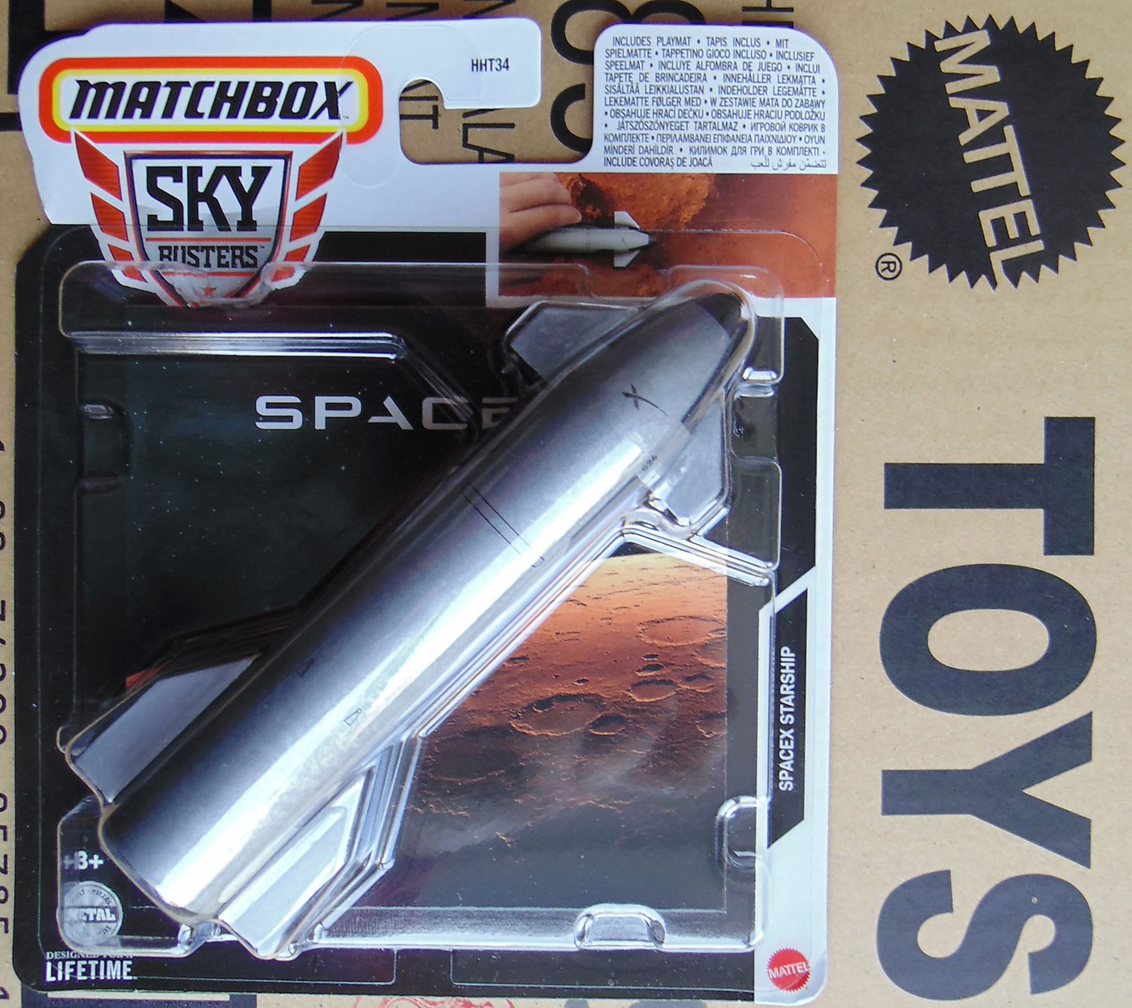 Matchbox Elon Musk Spacex Starship Rare Find Diecast Scale Model ...