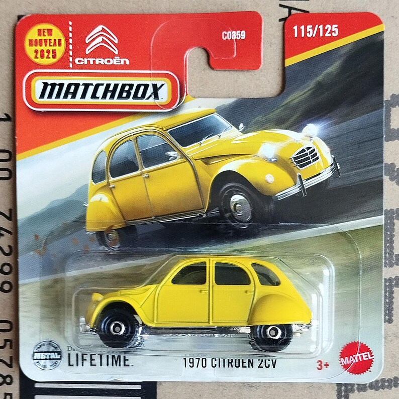 Set of 2 Matchbox 1970 Citroen 2CV & 1968 Citroen DS21 Pallas Vintage ...