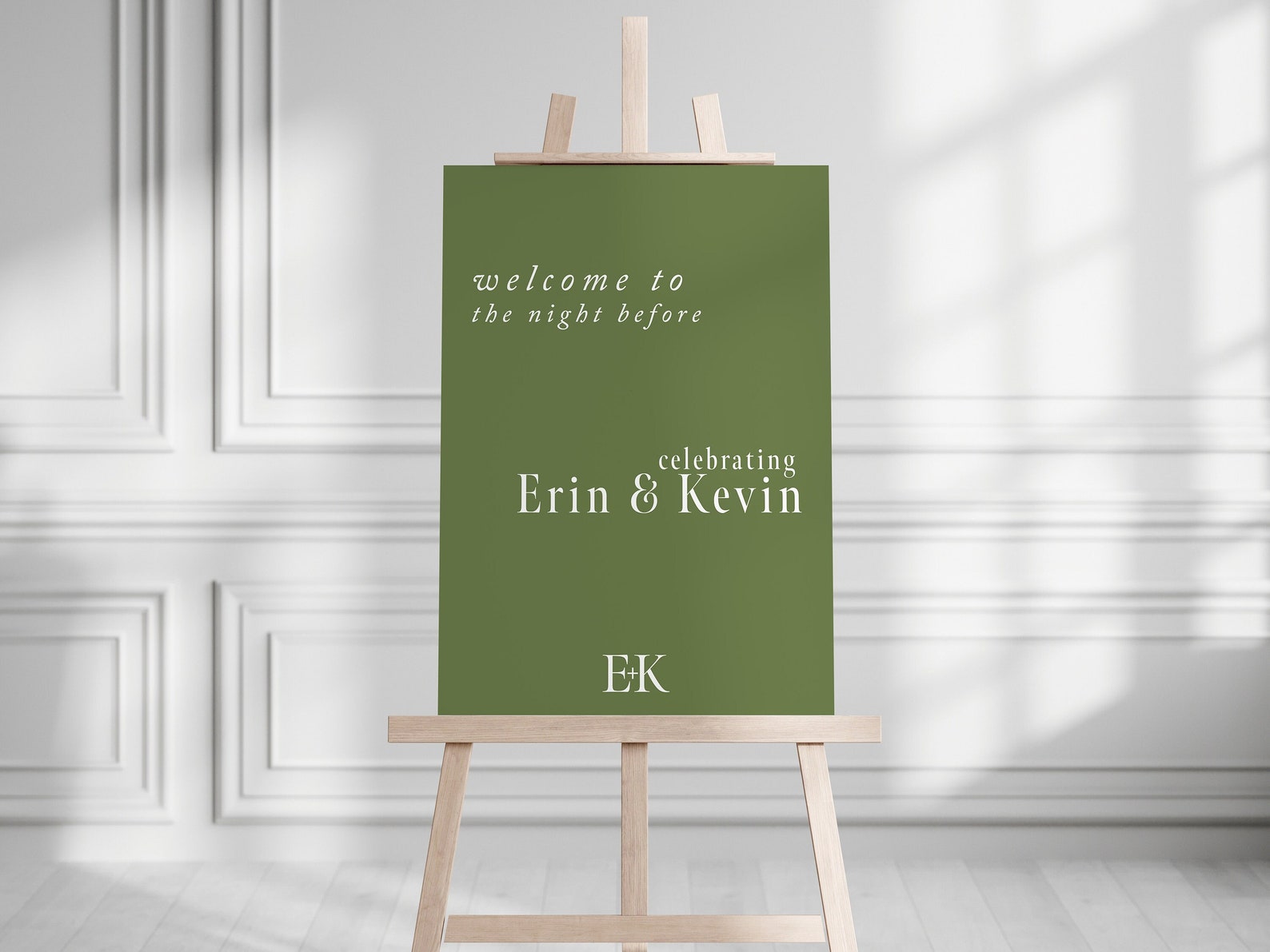 Welcome to the Night Before Welcome Sign, Rehearsal Dinner Welcome Sign ...