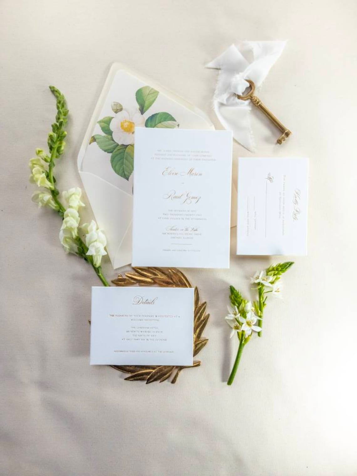 Classic Script Wedding Invitation - Etsy