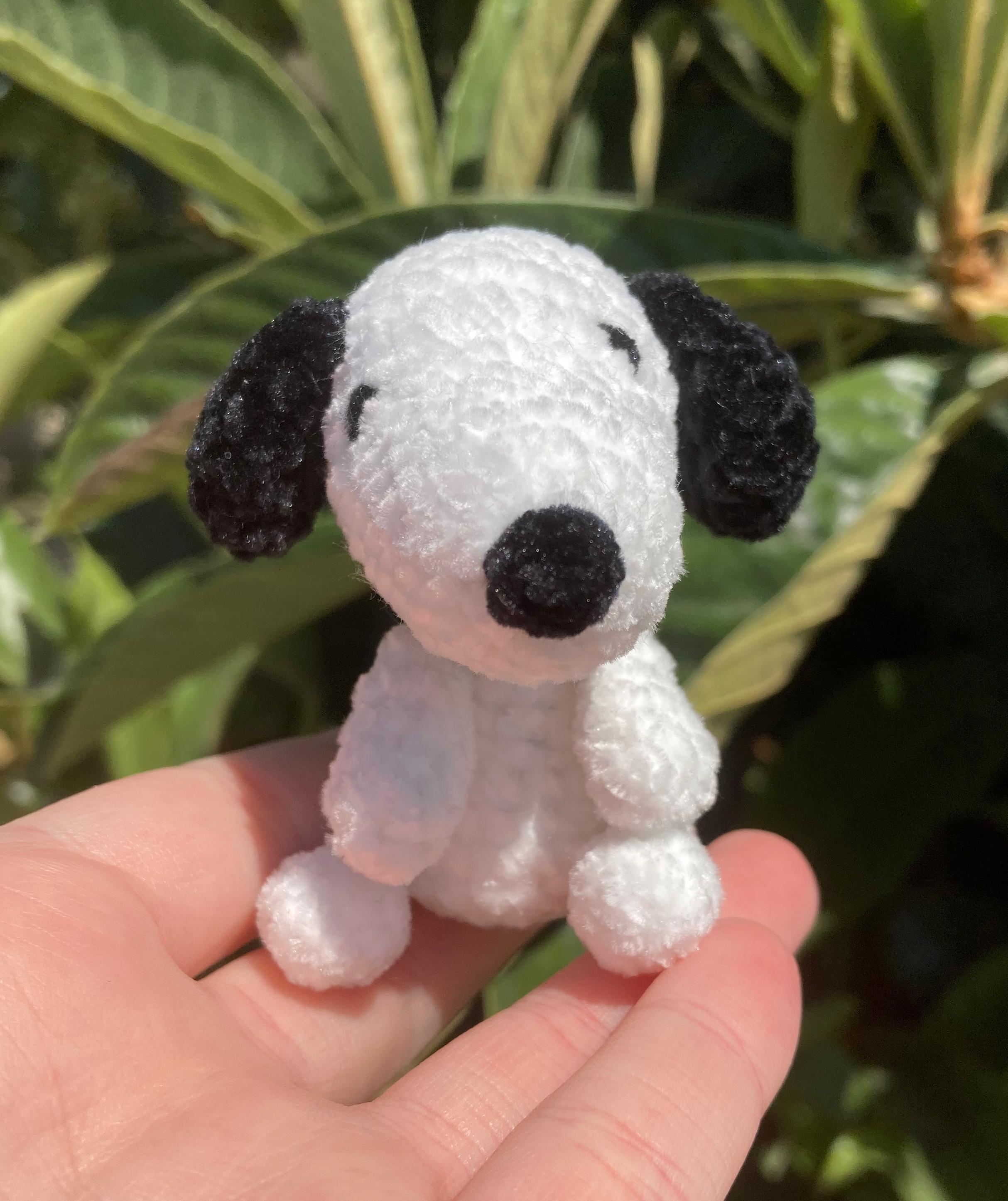 Mini Snoopy Crochet Amigurumi PATTERN - Etsy