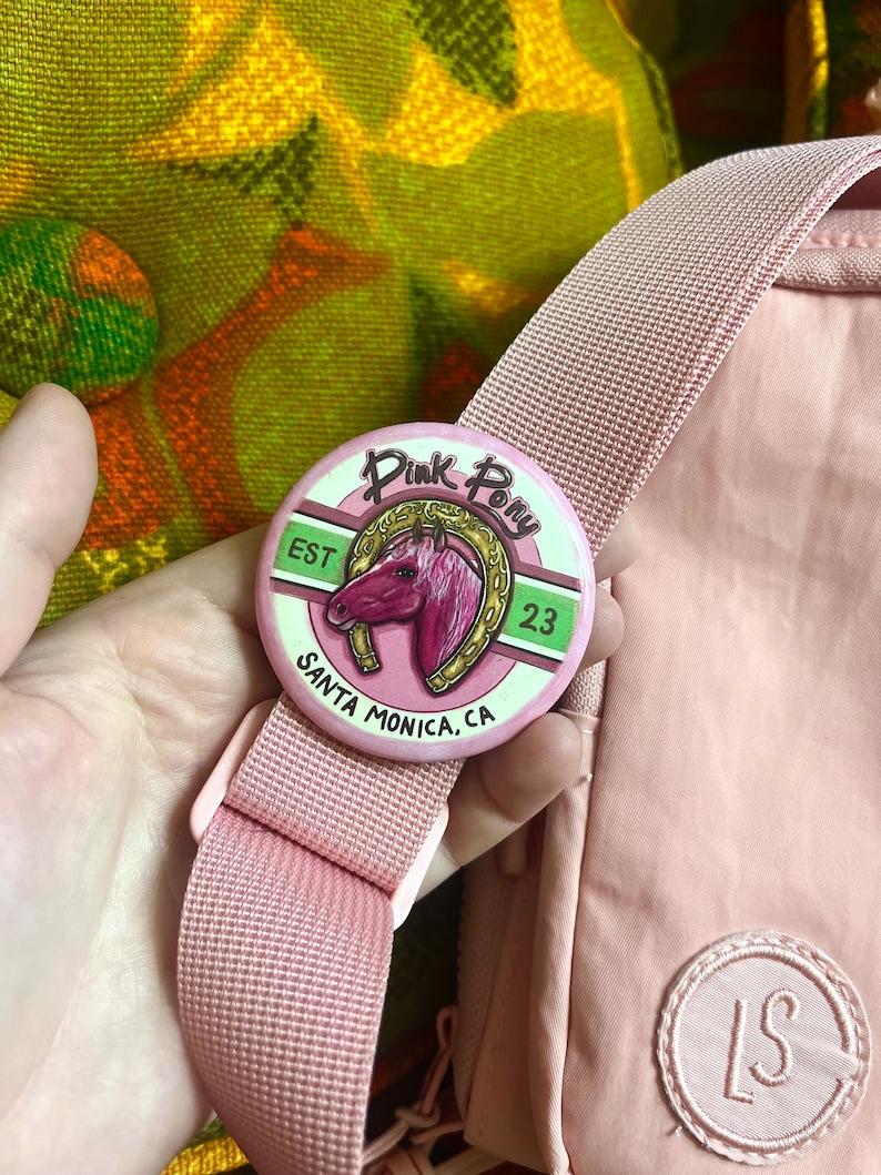 Chappell Roan Pink Pony Club Pin Back Button Round - Etsy