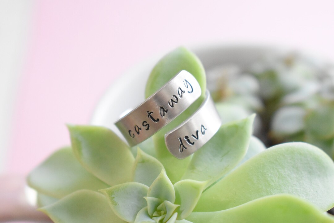 Castaway Diva - Kdrama Inspired - Aluminum Wrap Ring - Etsy