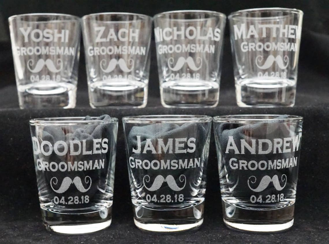 Custom Shot Glassespersonalized Shot Glassesengraved Shot | Etsy