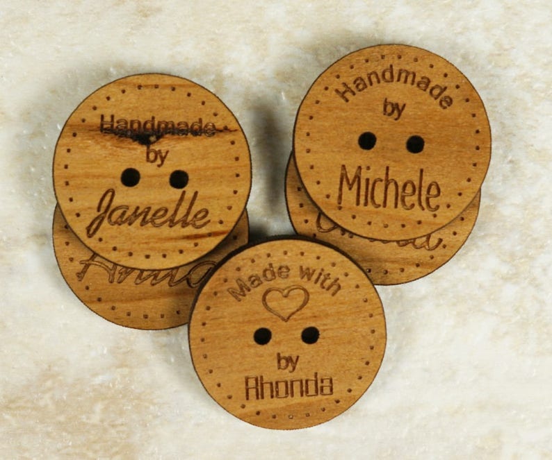 Personalized Knitting Labels, Personalized Product Labels, Personalized ...