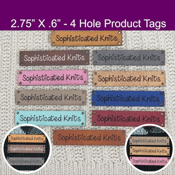 Hand Knit Tags - Etsy
