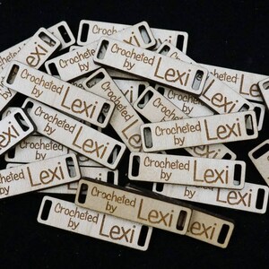 Personalized Product Tags, Personalized Product Tags for Knitting,wood ...