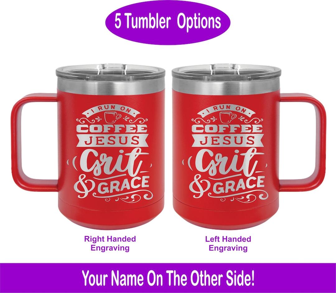 Religious Coffee Mug, Christian Travel Mug, Personalized Tumbler ...