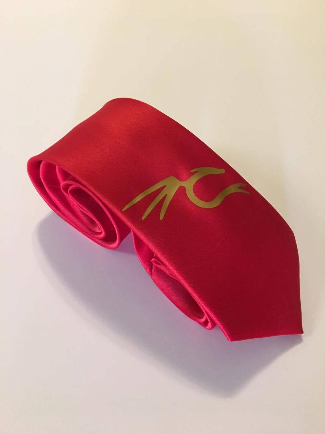 Dragon, Red Necktie - Etsy