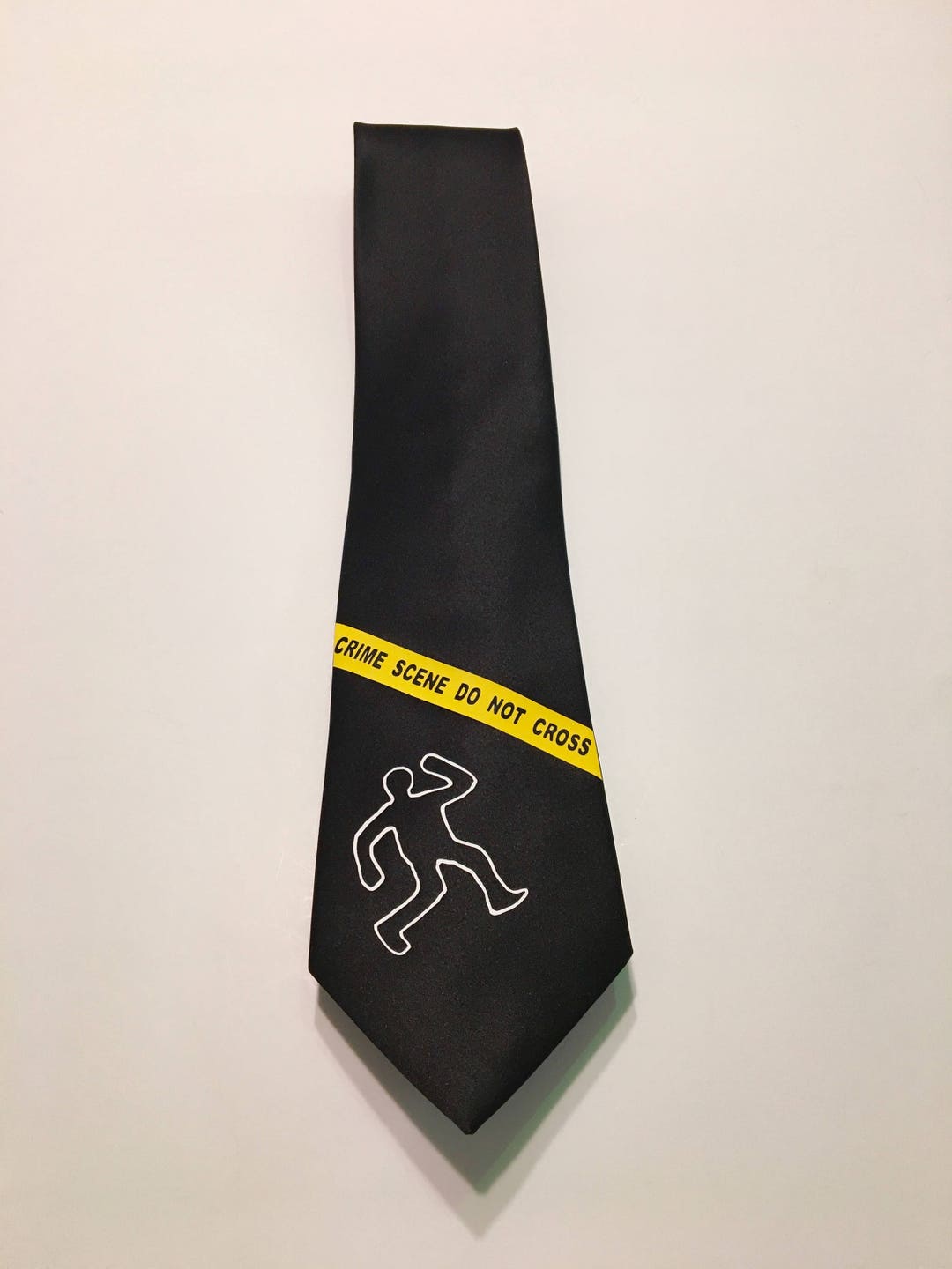 Crime Scene Do Not Cross, Forensics Necktie - Etsy