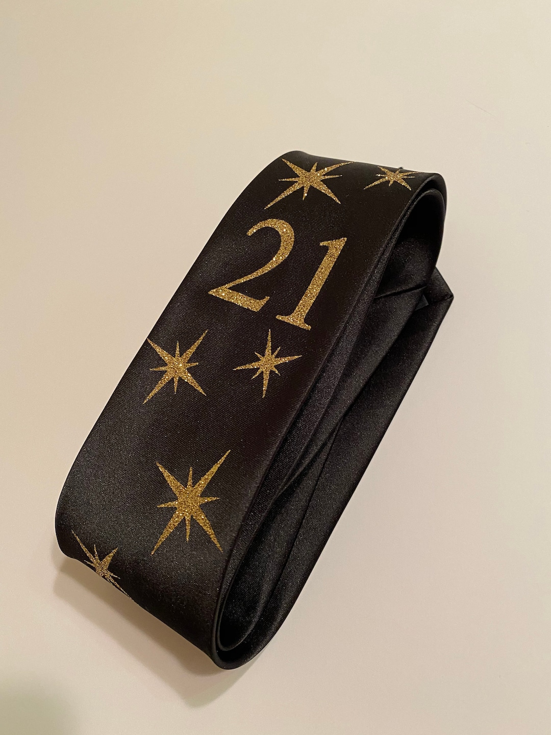 21st Birthday Gift, Gold Sparkly Design. Classy and Stylish. Birthday ...
