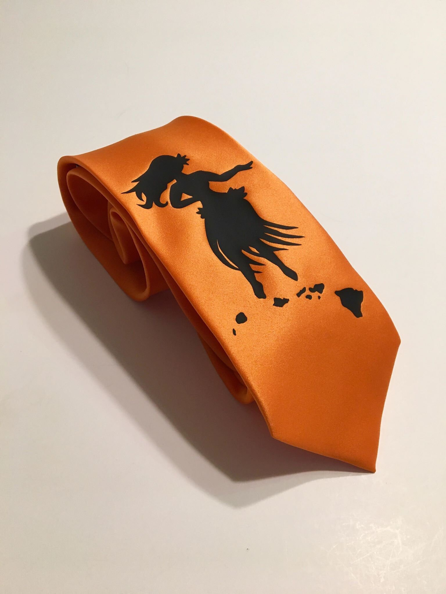 Hula Dancers, Hawaiian Islands Necktie, Good Vibes, Cool and Fun ...