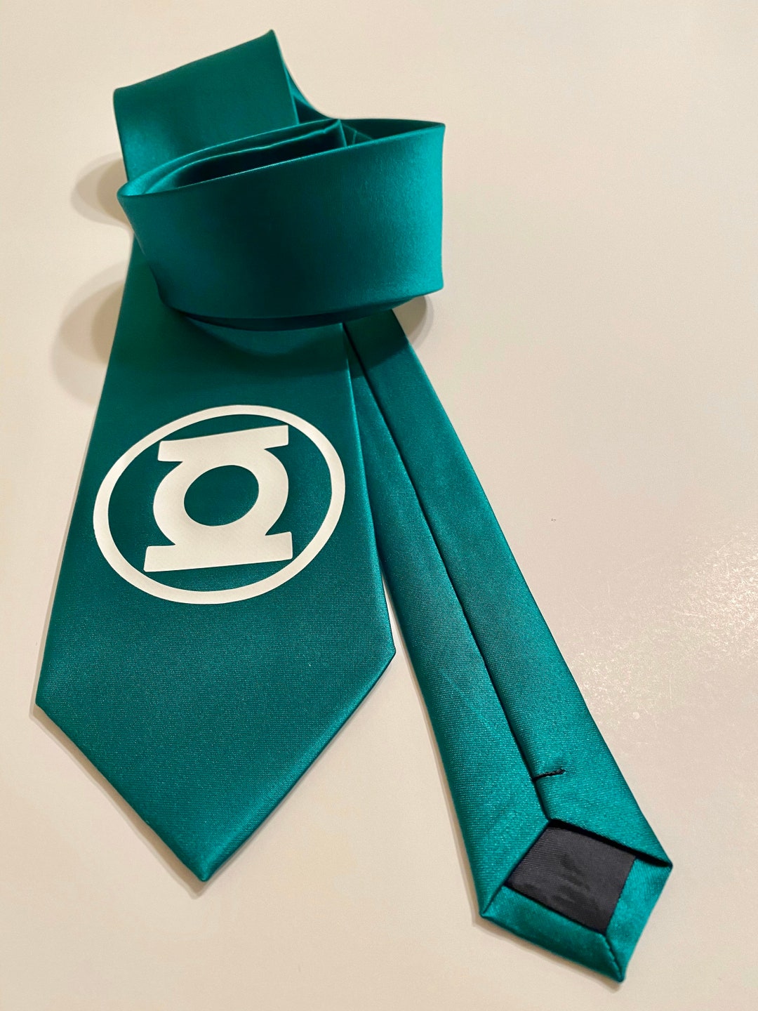 Lantern Necktie, Green Tie - Etsy