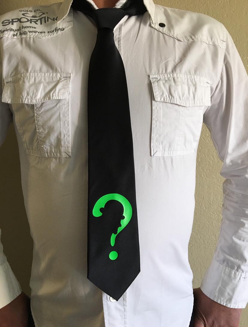 Question Mark Necktie, Cool, Unique and Fun, Birthday Gift, Wedding ...