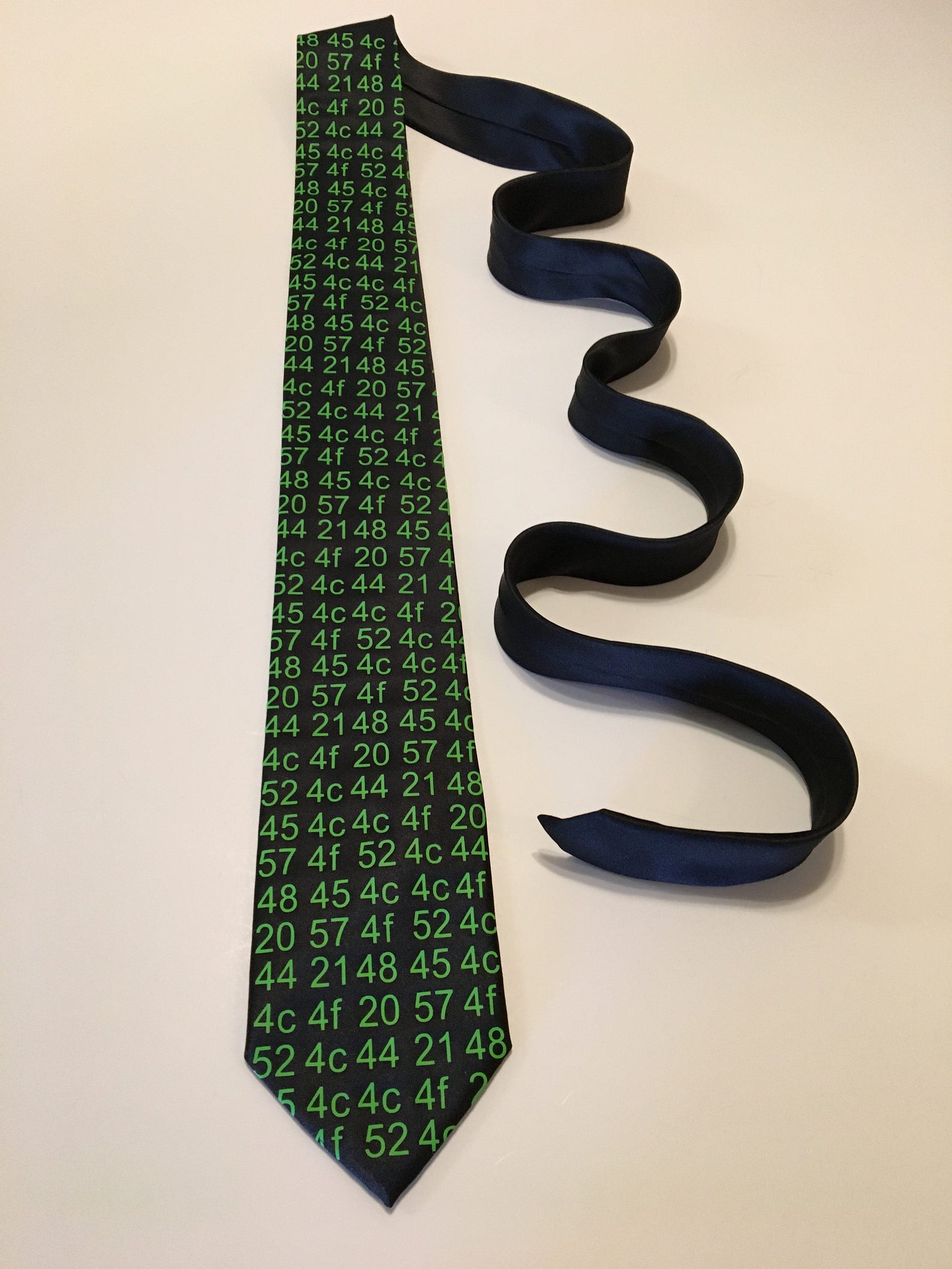 HELLO WORLD! in Hexadecimal Code , Computer Science Necktie - Etsy