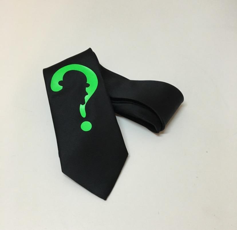Question Mark Necktie, Cool, Unique and Fun, Birthday Gift, Wedding ...