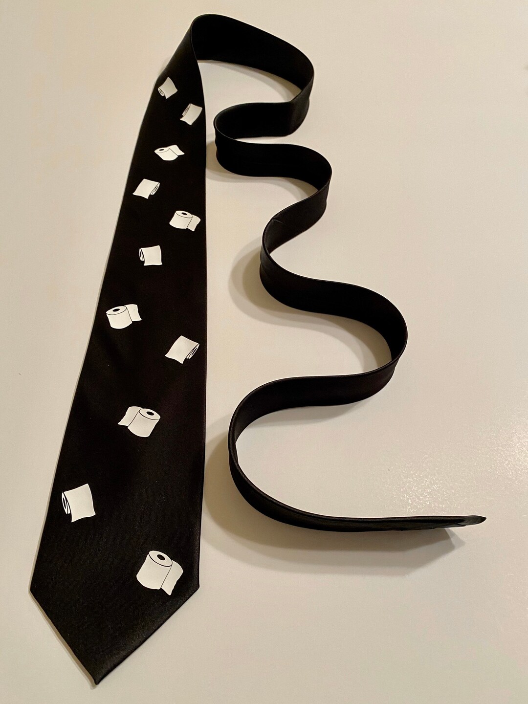 Toilet Paper Necktie, 2020, Cool, Unique and Fun, Birthday Gift ...