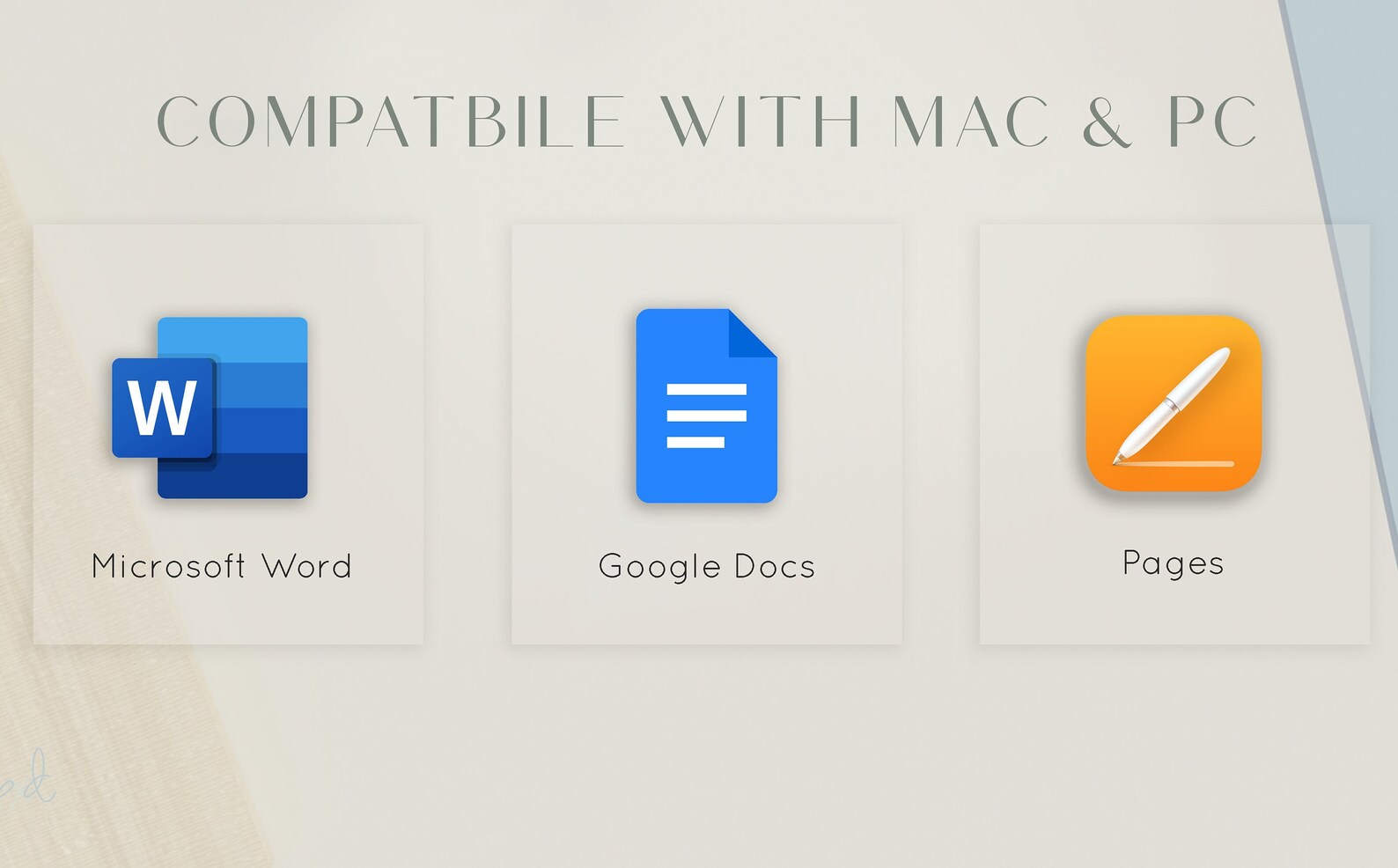 Resume Template Google Docs ATS Friendly Resume Template - Etsy