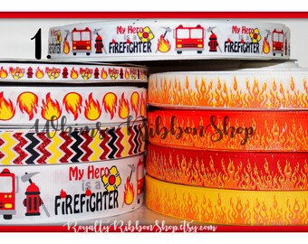 Red truck ribbon | Etsy