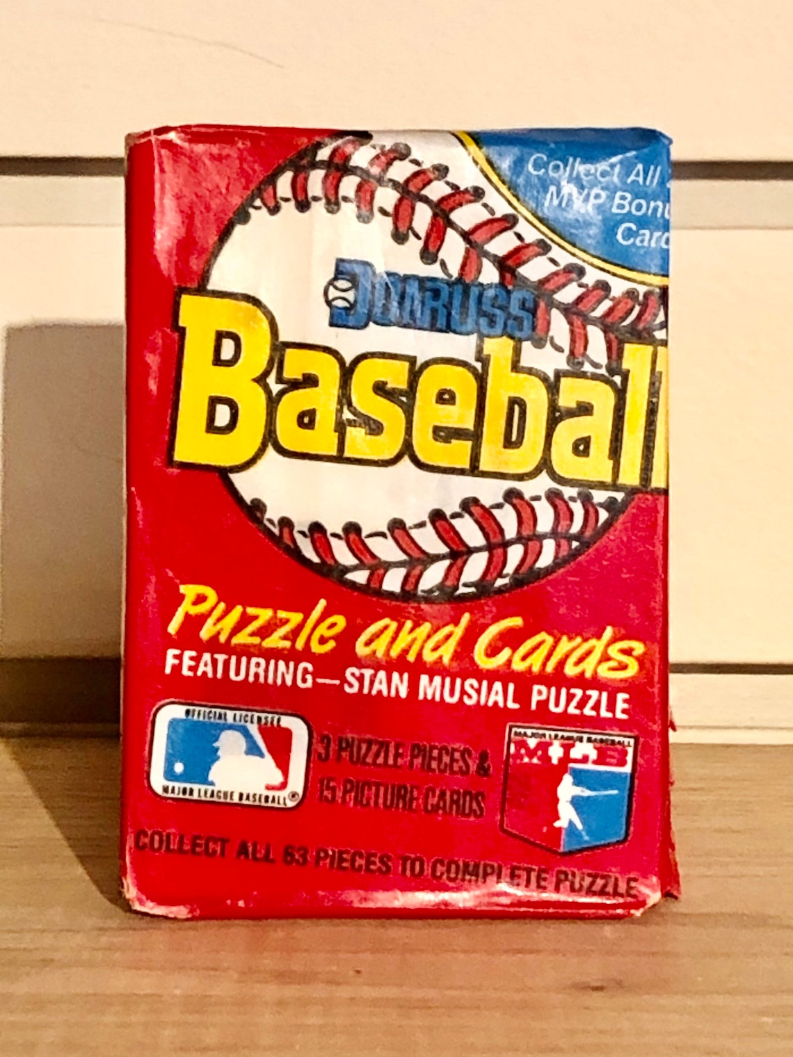 Vintage 1988 Donruss Unopened Wax Pack Baseball Cards Great | Etsy