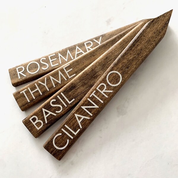 Blank Garden Markers - Etsy