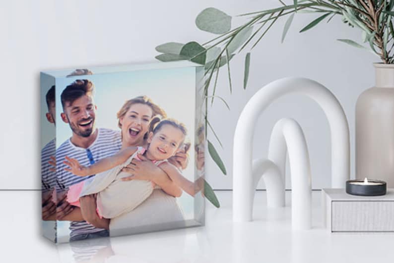 Personalised Acrylic Block - Custom Photo Acrylic Block Print, Photo ...